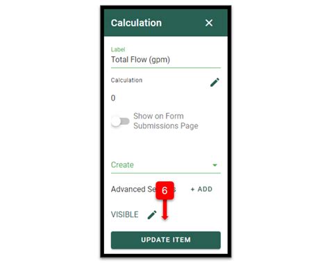 create a calculation field in a form utilisync