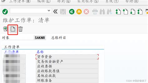 sap fico 会计科目 客户 供应商 公司代码（组）ob55创建工作清单满足报表查询需求 sap查询公司代码 csdn博客