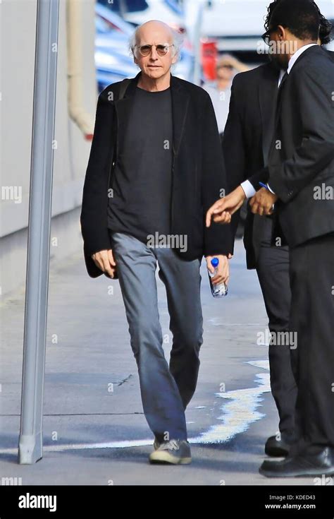 Celebrities Outside The Jimmy Kimmel Live Studios Featuring Larry