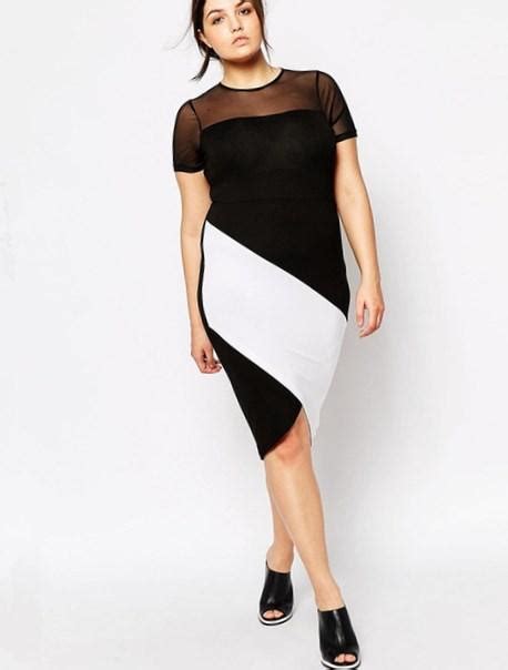 Black Plus Size Club Dresses Pluslookeu Collection