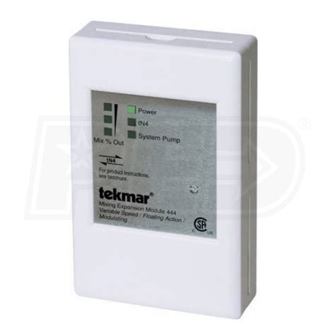Tekmar 444 Mixing Expansion Module Tn4 Compatible Variable Speed Floating Action Modulating