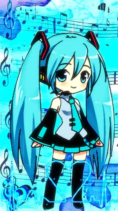 🔥 50 Hatsune Miku Chibi Wallpapers Wallpapersafari
