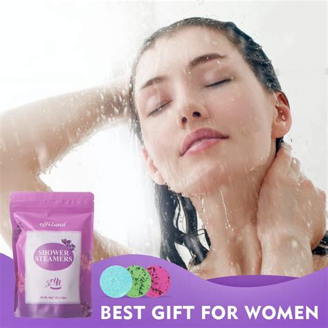 Effiland Flower Shower Steamers 7pcs Bag Of Aromatherapy Seed Infused Tablets Buy Now With