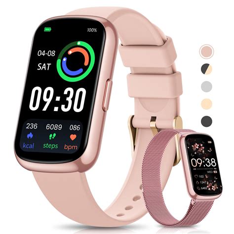 Fitness Tracker Smart Watches For Women Men With 247 Heart Rate