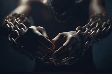 Premium Ai Image Slavery Forced Use Of Work Against Persons Will A Global Problem Theft Chains