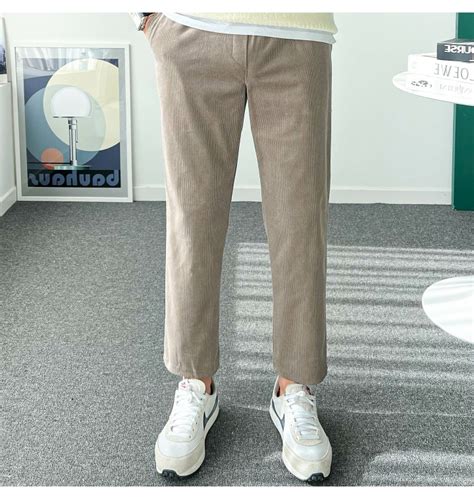 남자 골덴 바지 빅 사이즈 스판 밴딩 팬츠 Dg22111 티몬