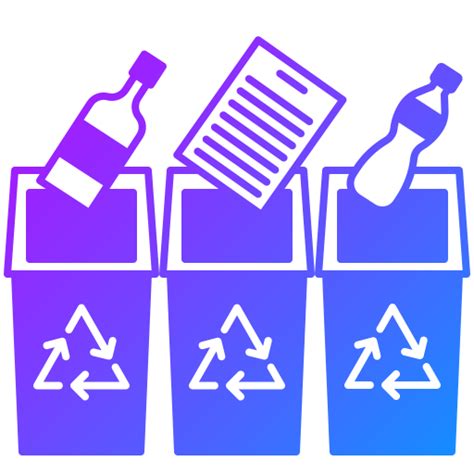 Recycle Bin Generic Flat Gradient Icon