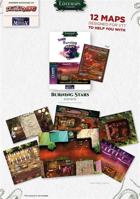 Maps Packs Collection For Call Of Cthulhu Official Scenarios R Callofcthulhu