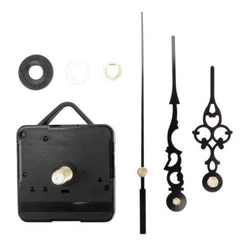 Drfeify Raccords Dhorloge Bricolage 2 Jeux Kit De Pointeurs De Mouvement Dhorloge à Quartz à