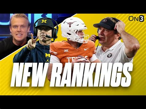 College Football Qb Rankings For Week 6 Caleb Williams And Bo Nix Are