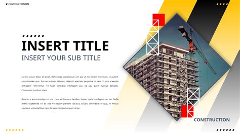 Template Powerpoint Construction At Andrew Chabrillan Blog