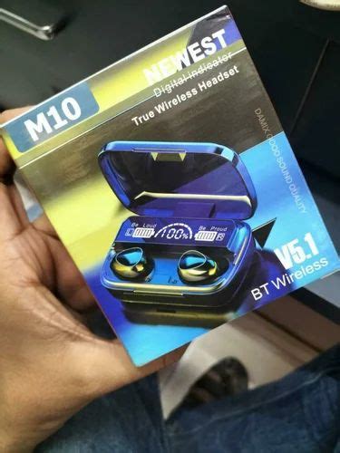 M10 True Wireless Headset Earbud Black At 170 Piece In New Delhi ID 2849176825333