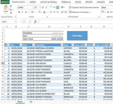 Configurando Uma Conexão Entre Excel E Postgresql E Consulta Interativa
