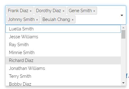 Is It Possible To Place Selected Items Inside Input Using MultiSelect Issue Downshift