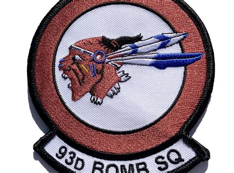 93d Bomb Squadron Patch Sew On Squadron Nostalgia