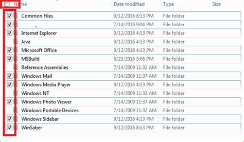 Information Technology You Can Select Multiple Files Folders With The Mouse