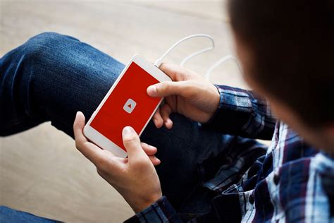 Person Using Youtube Application Mobile Free Photo Rawpixel