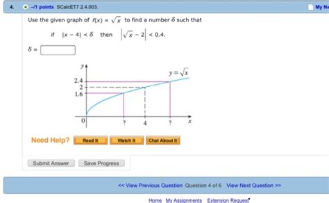 Solved Use The Given Graph Of Fx Root X To Find A Number