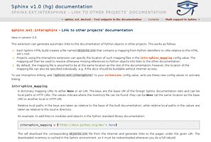 Html Sphinx Documentation
