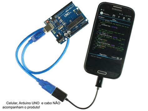 Cabo Otg Micro Usb Para Programação Do Arduino Via Android Usinainfo