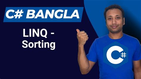 c bangla tutorial 84 linq sorting operators orderby and thenby