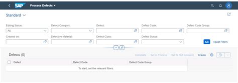 Working With Defect Processing Fiori App Sap Qm Erp Qanda