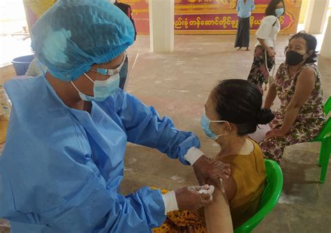 ညောင်ဦးခရိုင်တွင် ကိုဗစ် ၁၉ ကာကွယ်ဆေးထိုးပေးနိုင်မှု ၁၄၅၂၀၂