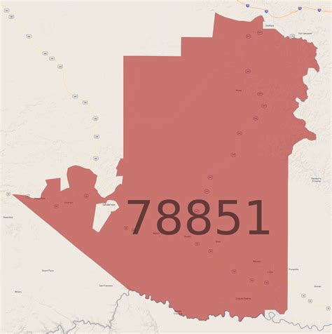 Zip Code 78851