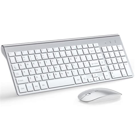 Wireless Keyboard And Mouse Ultra Slim Combo Topmate 2 4g Silent Compact Usb 2400dpi Mouse And