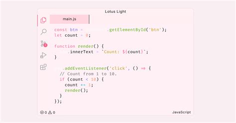 Lotus Theme By Skylissh Vs Code Themes