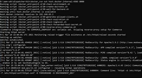 Slurp Technical Blogs Aem Dispatcher Setup Using Docker Windows