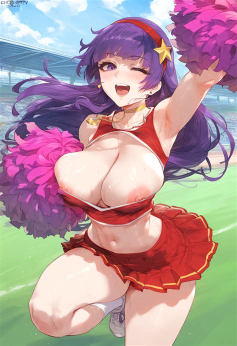 Rule 34 Ai Generated Athena Asamiya Cheerleader King Of Fighters