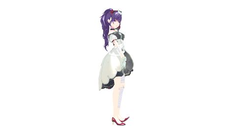 Pjsk Mmd Snow White Foggy Dress Mafuyu Asahina Dl By Belovedsweetgirl On Deviantart