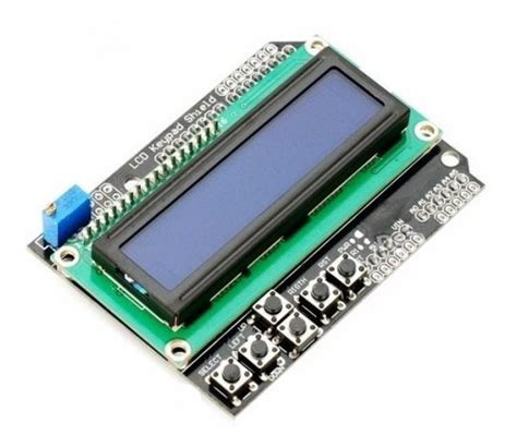Display Lcd Keypad Shield 16x2 Botoes Arduino Mercadolivre