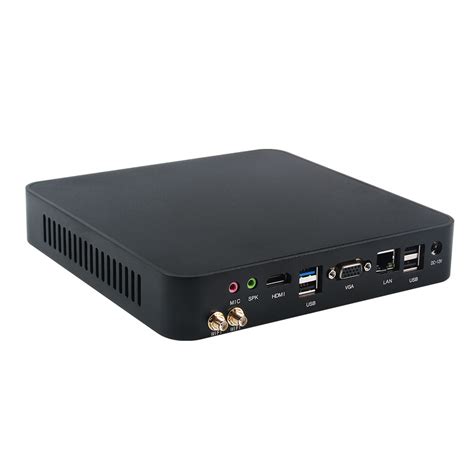 Fanless Mini Industrial Pc Core I Processor Onboard Celeron Core I I Optional Qotom Mini Pc