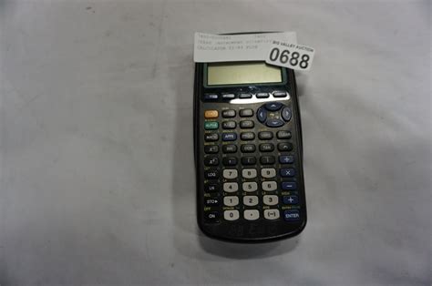 Texas Instrument Scientific Calculator Ti 83 Plus Big Valley Auction