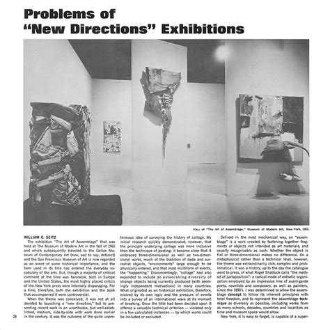 William C Seitz Artforum