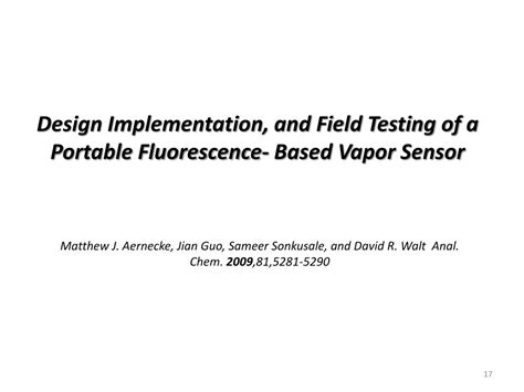 Ppt Fluorescence Based Self Encoding Micro Bead Sensor Arrays Powerpoint Presentation Id979913