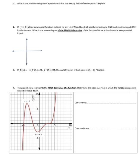 Get Answer What Is The Minimum Degree Of A Polynomial That Has Exactly TWO Transtutors