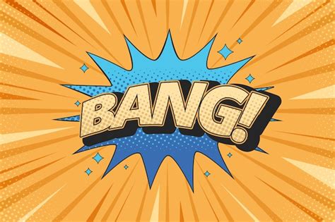 만화 팝 아트 ⁇ 배경 무료 벡터