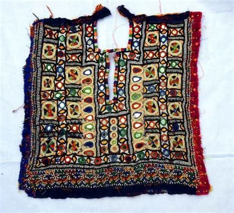 Vintage Banjara Neck Yoke Embroidery Applique Patch Sewing Craft Banjara Yoke Banjara Patches At