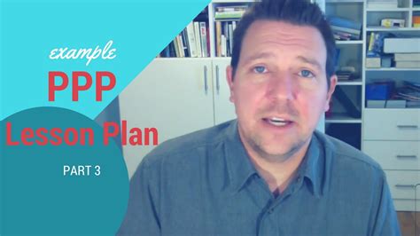 An Example Ppp Lesson Plan Part 3 The Practice Youtube