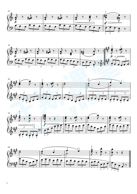 上音考级 第四级 1 练习曲钢琴曲谱于斯课堂精心出品于斯曲谱大全钢琴谱简谱五线谱尽在其中