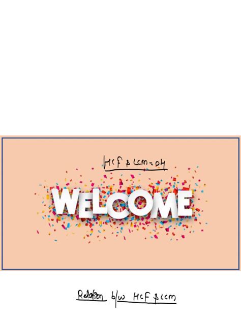 Hcf And Lcm 041721154210 Pdf