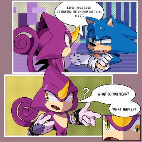 Iru 🐥 On Instagram In Theory Espio Is A Chameleon🦎 Sooo Xd This