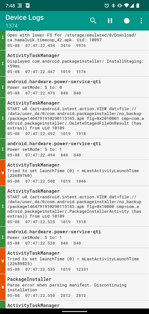 cant install on android 12 · issue 63 · hamaluik timecop · github
