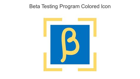Beta Testing Program Colored Icon In Powerpoint Pptx Png And Editable