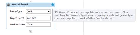 How To Clear The Dictionary Using Clear Dictionary Activity Academy Feedback Uipath