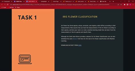 harsh bhoge on linkedin task1 intern datascience machinelearning