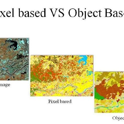 Differences Results Area Pixel Based Vs Object Based Ha Download Scientific Diagram